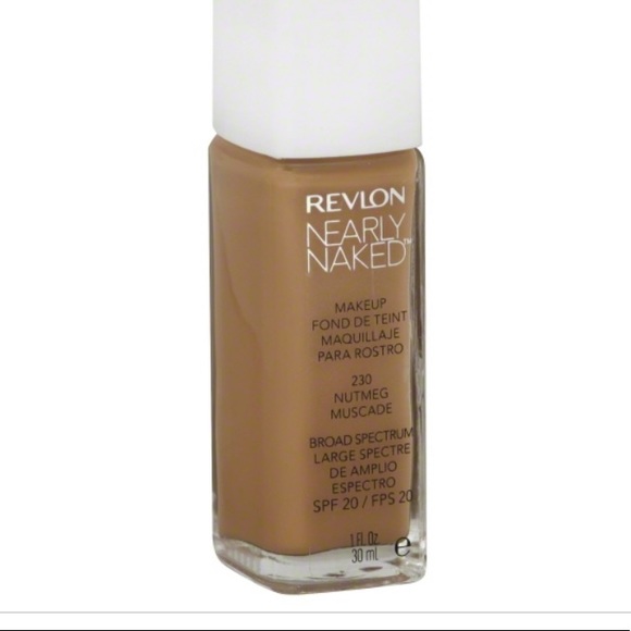 Revlon | Makeup | Brand New Revlon Nearly Naked 23 Nutmeg Foundation ...